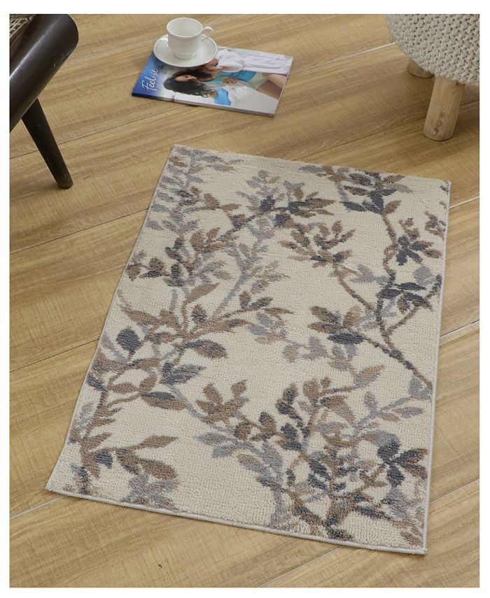 Riviera Home Mahala Branches Accent Rug Collection - Macy's