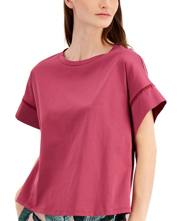Weekend Max Mara Cotton Palma Short Sleeve Top & Reviews - Tops - Women ...