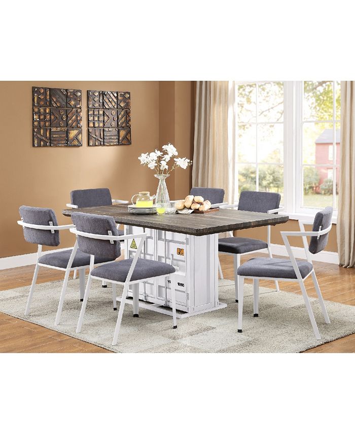 Acme Furniture Cargo Dining Chairs, Set of 2 & Reviews - Furniture - Macy's