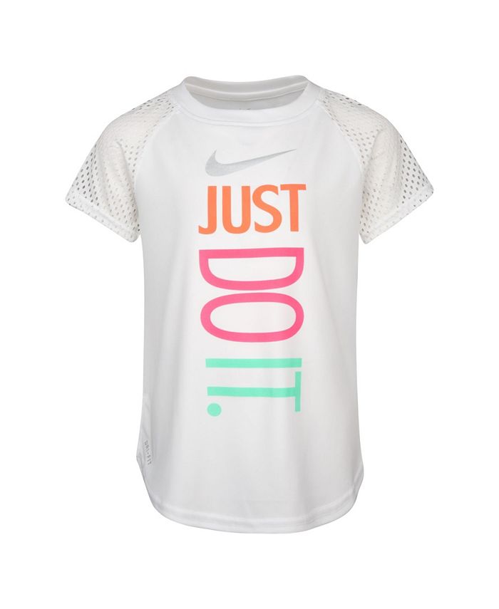 Nike Little Girls Mesh Back Top - Macy's