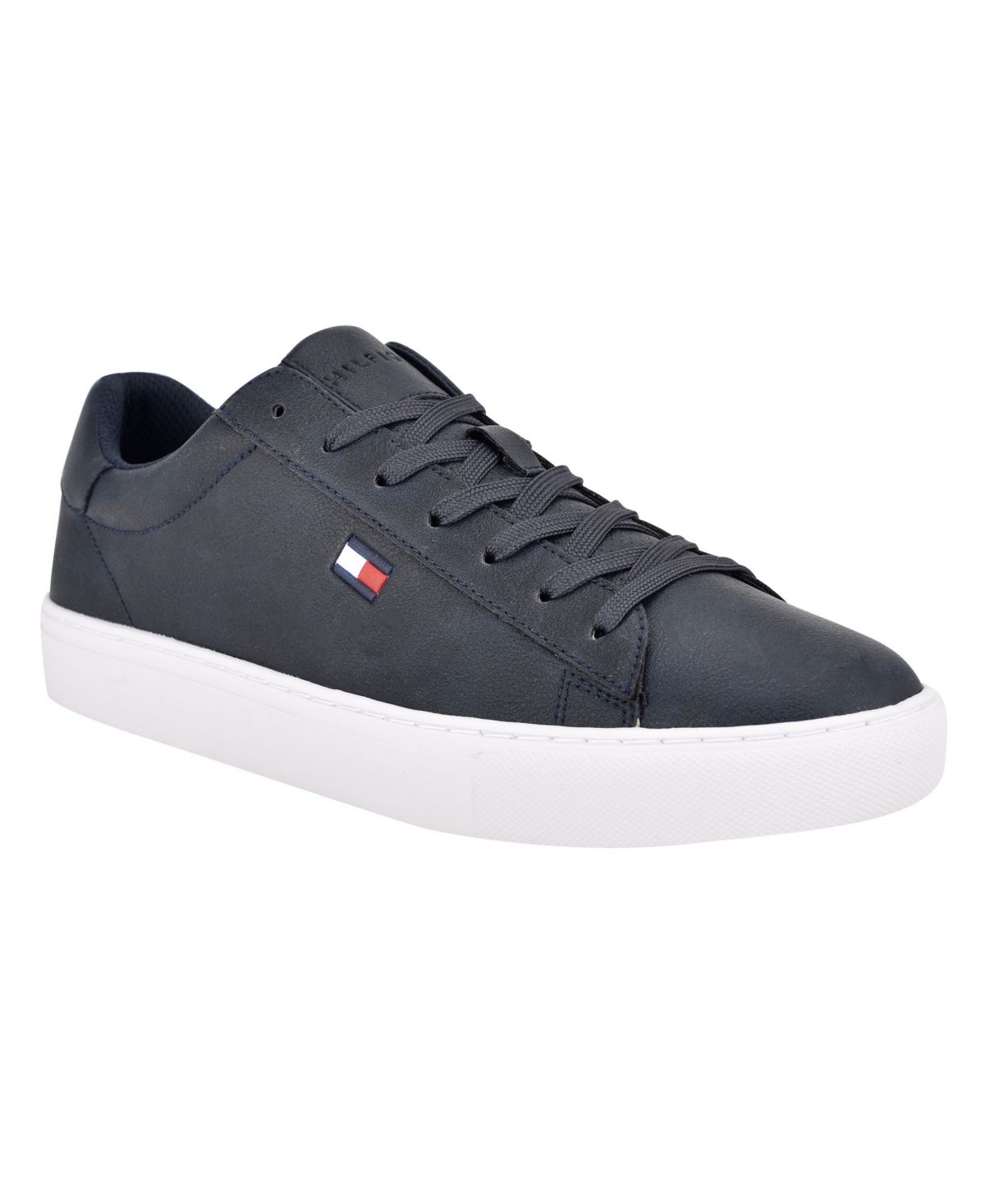 Click here for Tommy Hilfiger Mens Brecon Cup Sole Sneakers - Nav... prices