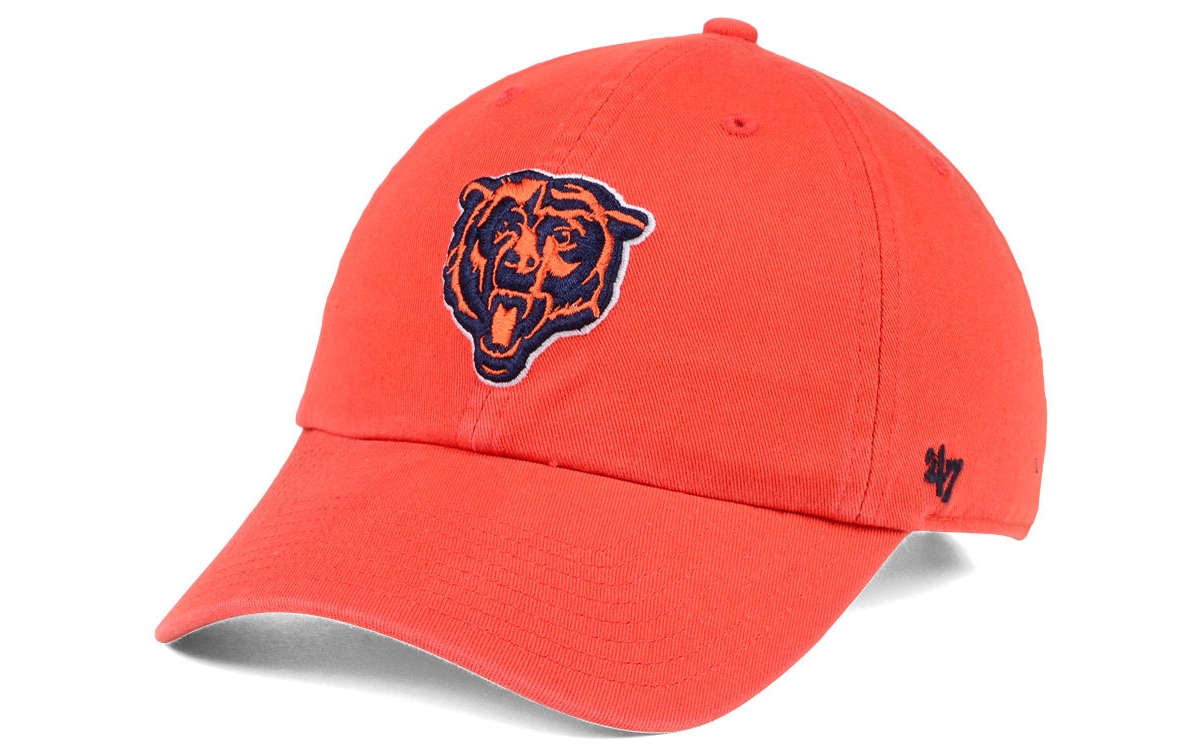 Click here for 47 Brand Chicago Bears Clean Up Cap - Orange prices