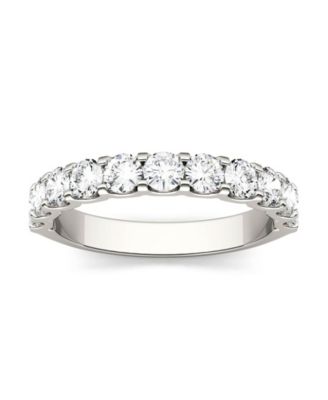 Moissanite anniversary bands for her store
