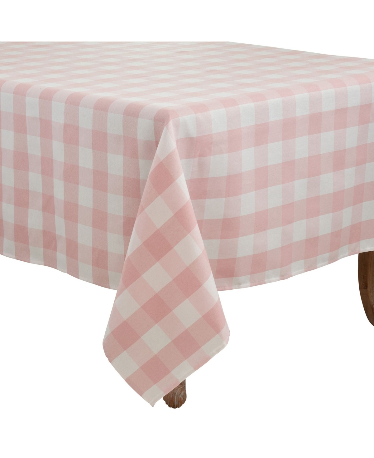 Click here for Saro Lifestyle Buffalo Plaid Design Cotton Blend T... prices