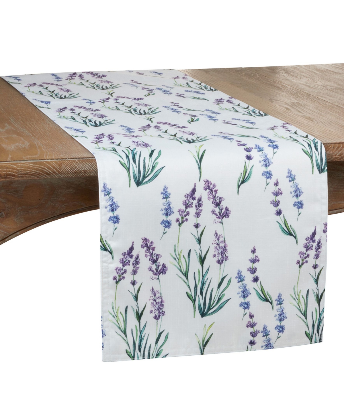 Click here for Saro Lifestyle Lavender Table Runner  108 x 16 - O... prices