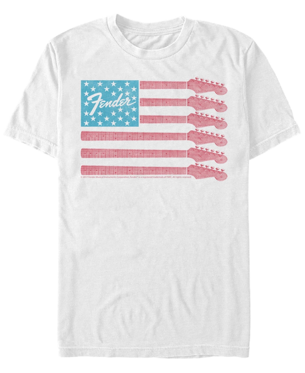 Click here for Fifth Sun Mens Guitar Flag Short Sleeve Crew T-shi... prices