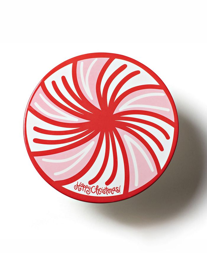 Happy Everything by Laura Johnson Happy Christmas Peppermint Cake Stand ...
