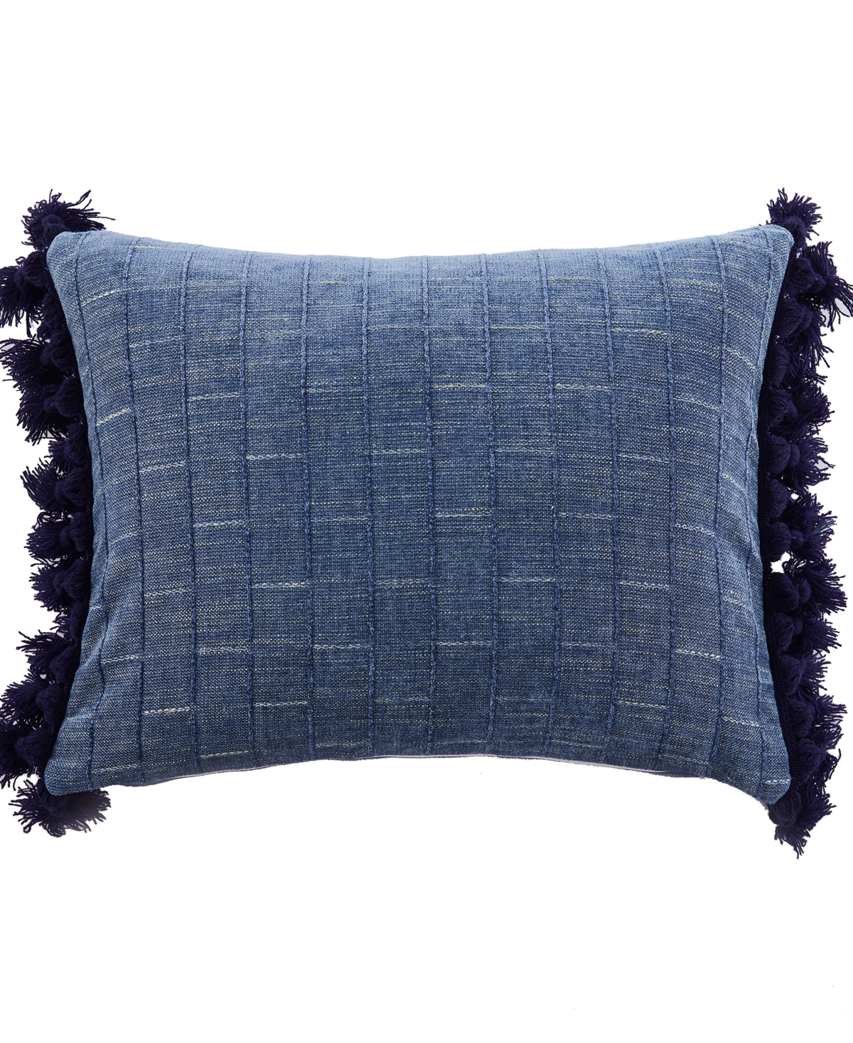 Click here for Levtex Bennett Chambray TasselDecorative Pillow  1... prices