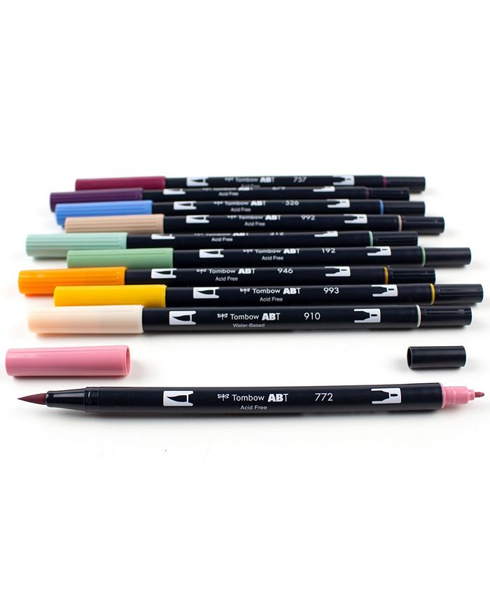 Tombow Dual Brush Pen Art Markers, 10-Pack & Reviews - Home - Macy's
