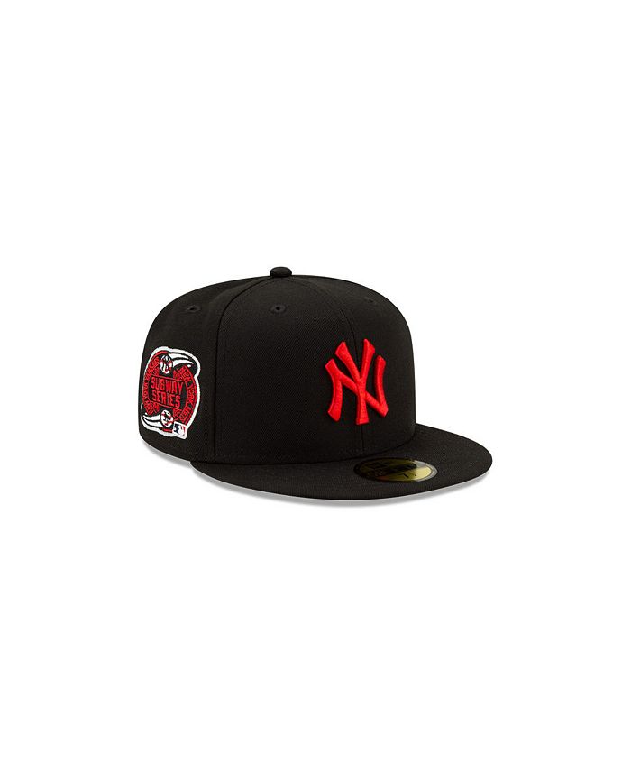 New Era New York Yankees Color UV Black and Red 59FIFTY Cap - Macy's