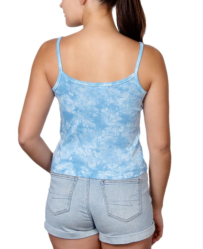 Rebellious One Juniors' Tie-Dye Cotton Tank Top - Macy's