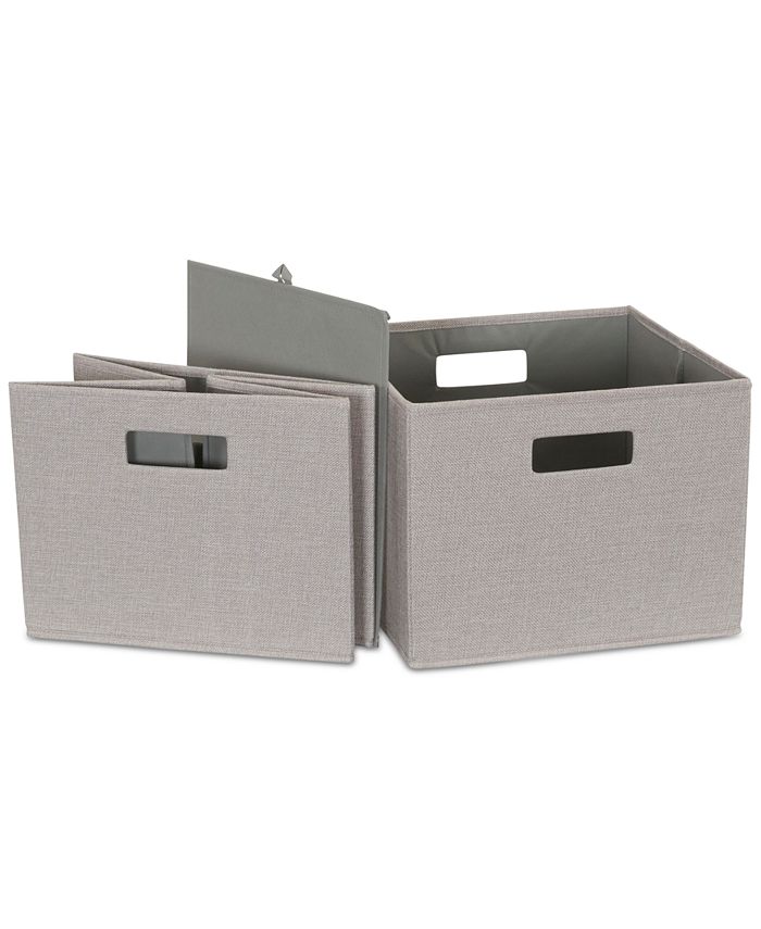 Household Essentials Storage Cubes, Set of 2 - Macy's