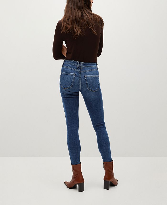 MANGO Women's Crop Skinny Isa Jeans - Macy's