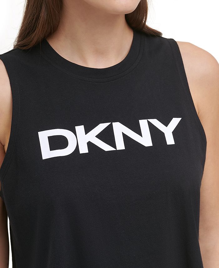 DKNY Sport Women's Cotton Logo Tank Top & Reviews - Tops - Women - Macy's
