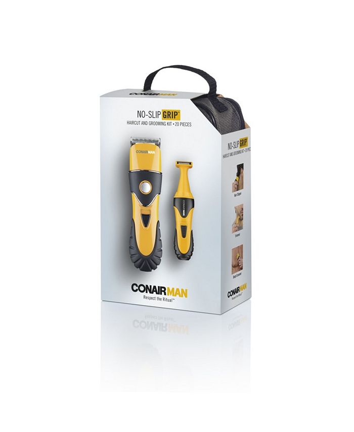 Conair Man Deluxe Cut and Groom 21-Piece Clipper Trimmer Set - Macy's