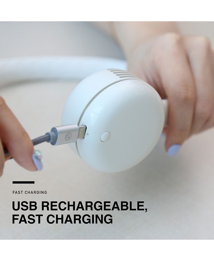 Dansoon Bladeless Neckband Rechargeable Portable Fan & Reviews ...