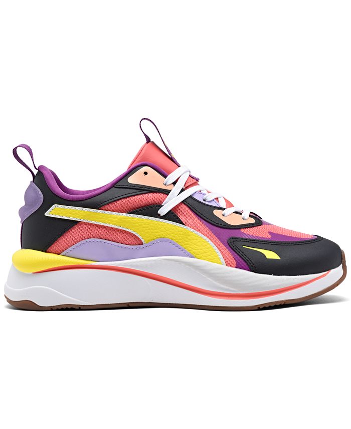 Puma Women's RS-Curve Sunset Casual Sneakers from Finish Line - Macy's