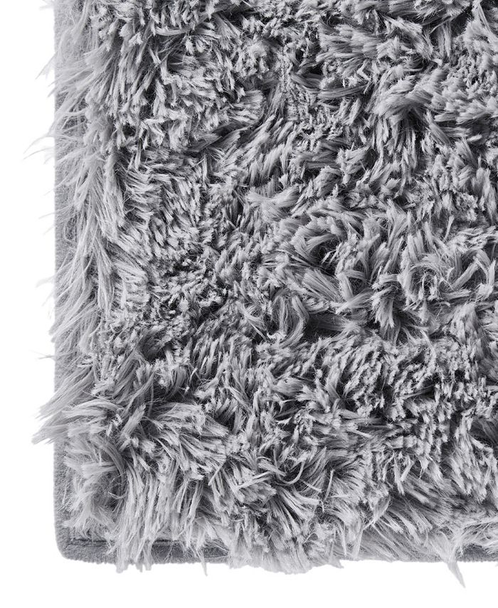 Seventh Studio Fuzzy Shag 27" x 45" Scatter Rug - Macy's