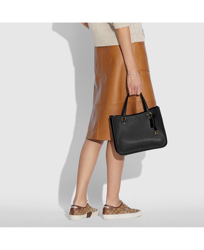 COACH Tyler Carryall Leather Shoulder Bag & Reviews - Handbags ...