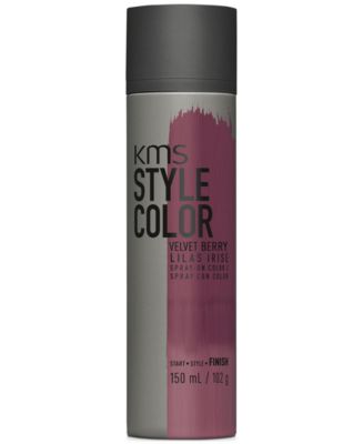 KMS Style Color Spray-On Color - Velvet Berry, 5.1-oz., from PUREBEAUTY ...