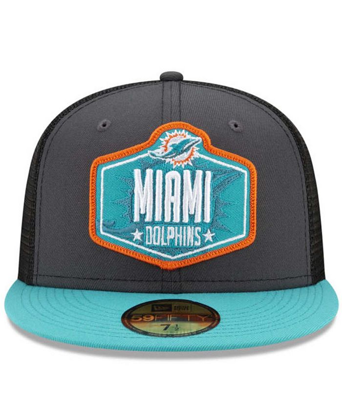New Era Miami Dolphins 2021 Draft 59FIFTY Cap - Macy's