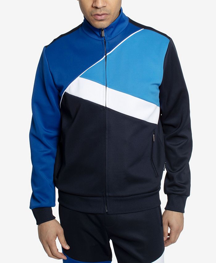 Sean John Men's Color Blocked Track Jacket - Macy's