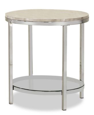 Furniture of America Marion Round End Table - Macy's