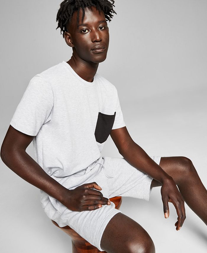 And Now This Men's Contrast Pocket T-Shirt - Macy's