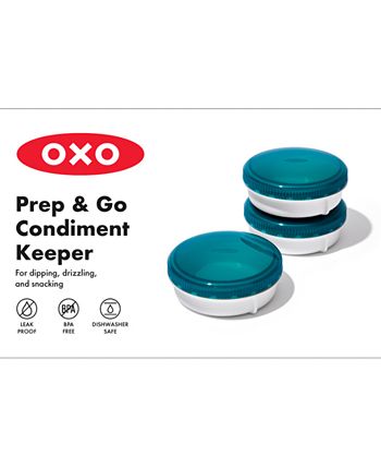 OXO Prep & Go Condiment Keepers, Set of 3 - Macy's
