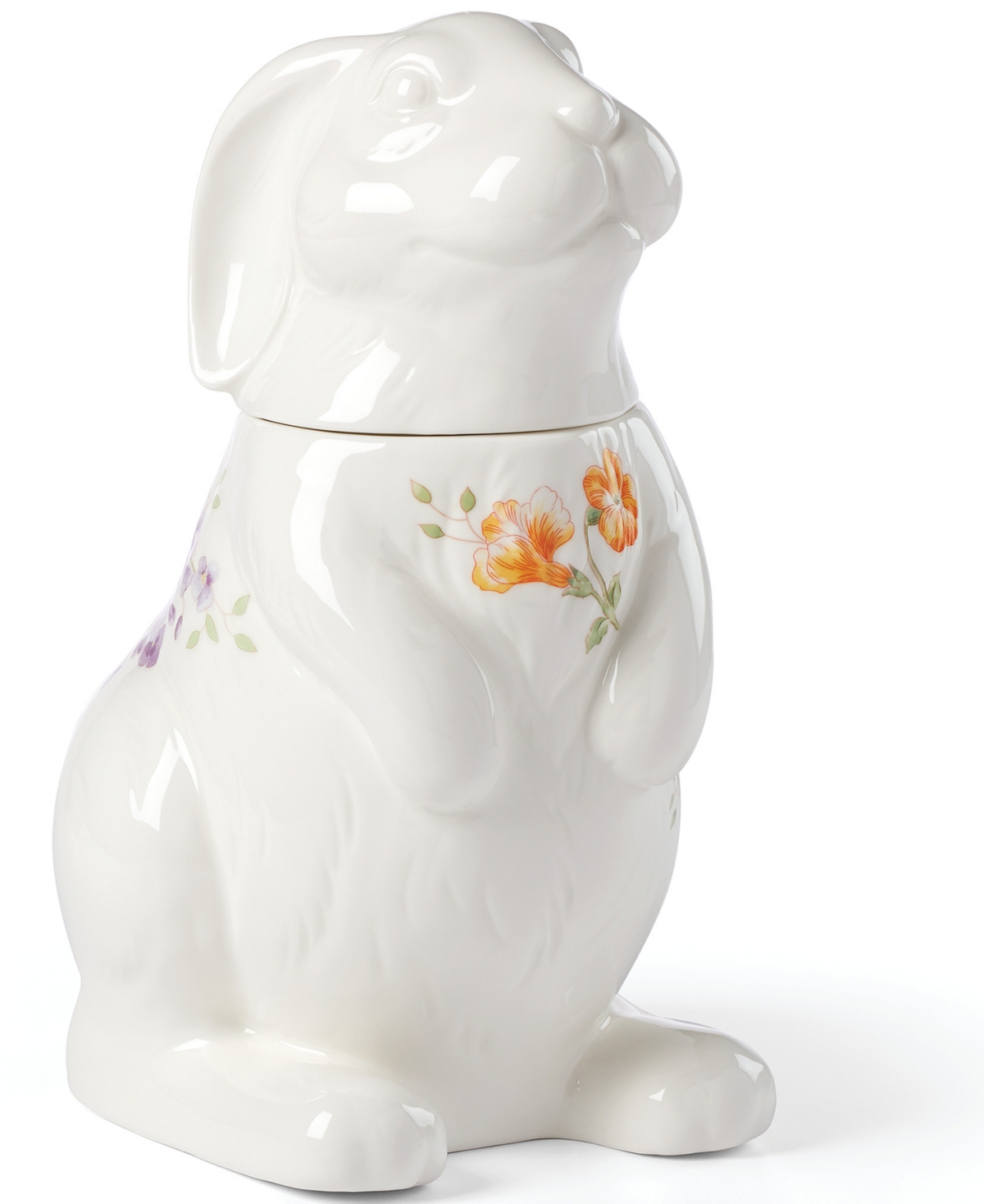 Click here for Lenox Butterfly Meadow Bunny Cookie Jar - Multi An... prices