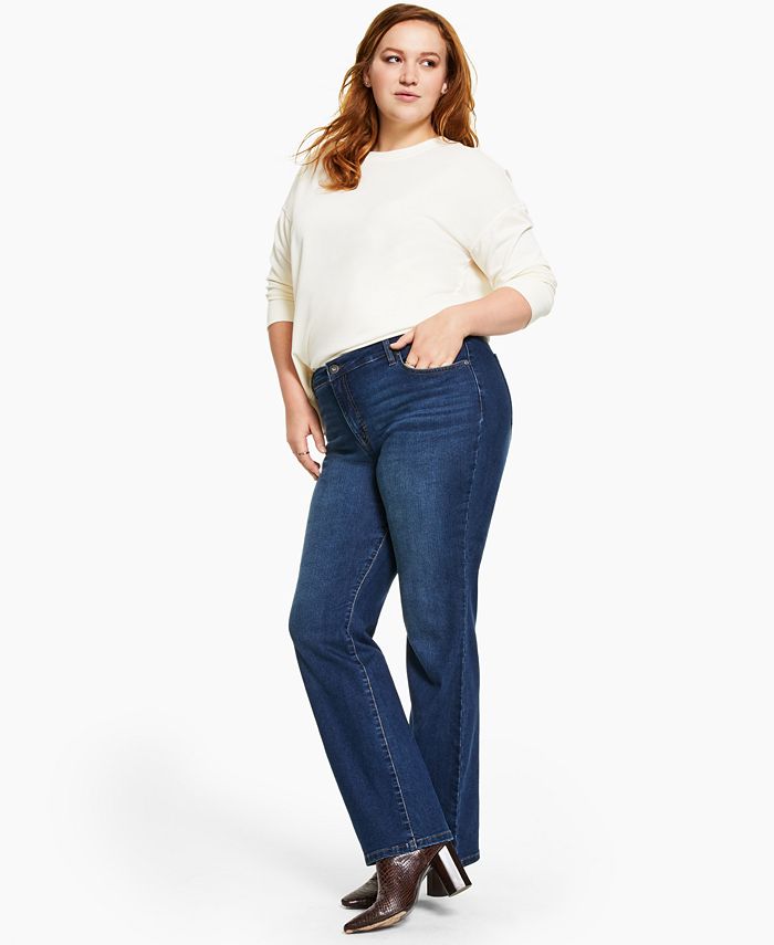 Style & Co High-Rise Boot-Cut Jeans, Created for Macy's - Macy's