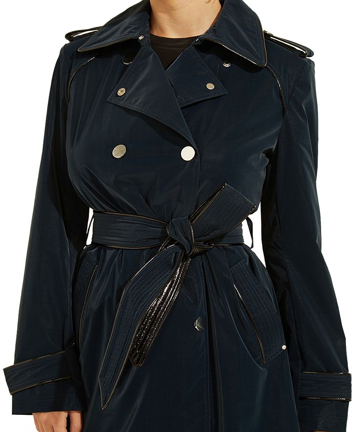 GUESS Susan Trench Coat - Macy's