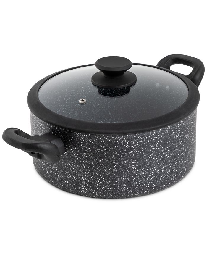 Brooklyn Steel Co. Milky Way 28-Pc. Nonstick Aluminum Cookware Set ...