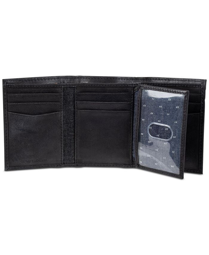 Levi's Men's Andrew Extra-Capacity Tri-Fold Wallet - Macy's