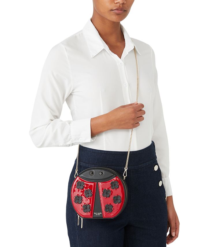 kate spade new york Dottie Ladybug Leather Crossbody & Reviews ...