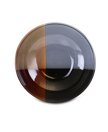 Gibson Convergence Round Stoneware Dinnerware Set, 16 Piece - Macy's