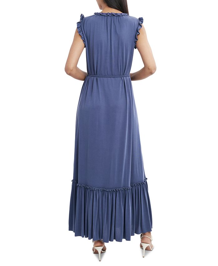 BCBGMAXAZRIA Ruffled Drawstring Maxi Dress & Reviews - Dresses - Women ...