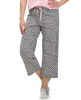 Hue® Printed Classic Capri Pajama Pants - Macy's