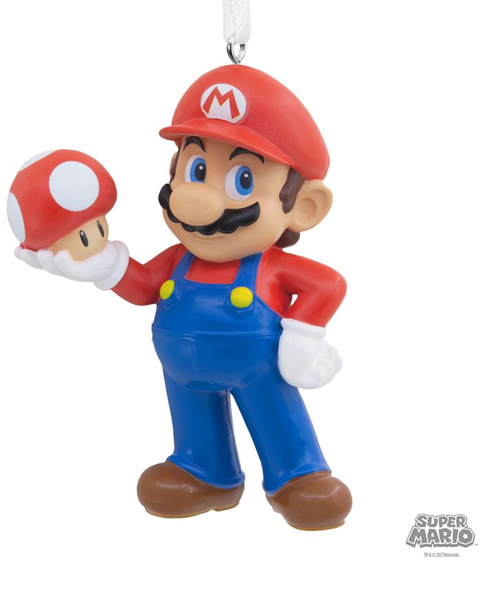 Hallmark Nintendo Super Mario With Super Mushroom Christmas Ornament ...