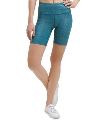 Calvin Klein Performance Printed Bike Shorts - Macy's