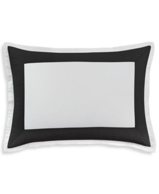 Hotel Collection Colorblock Supima Cotton Sham, Standard, Exclusively ...