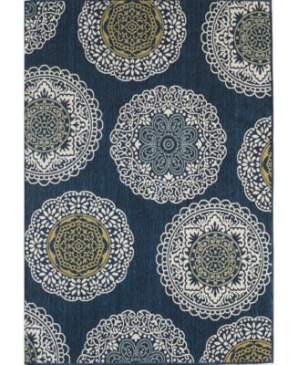 Northern Weavers Ella ELL-03 6'7" x 9'6" Outdoor Area Rug - Macy's