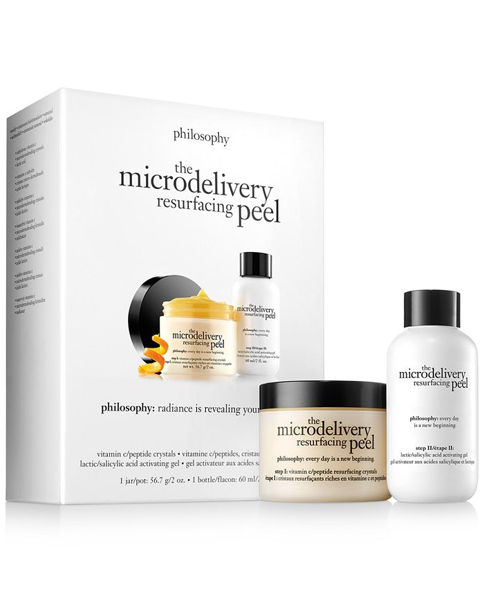 philosophy microdelivery peel 2-piece kit, 2 oz each. - Macy's