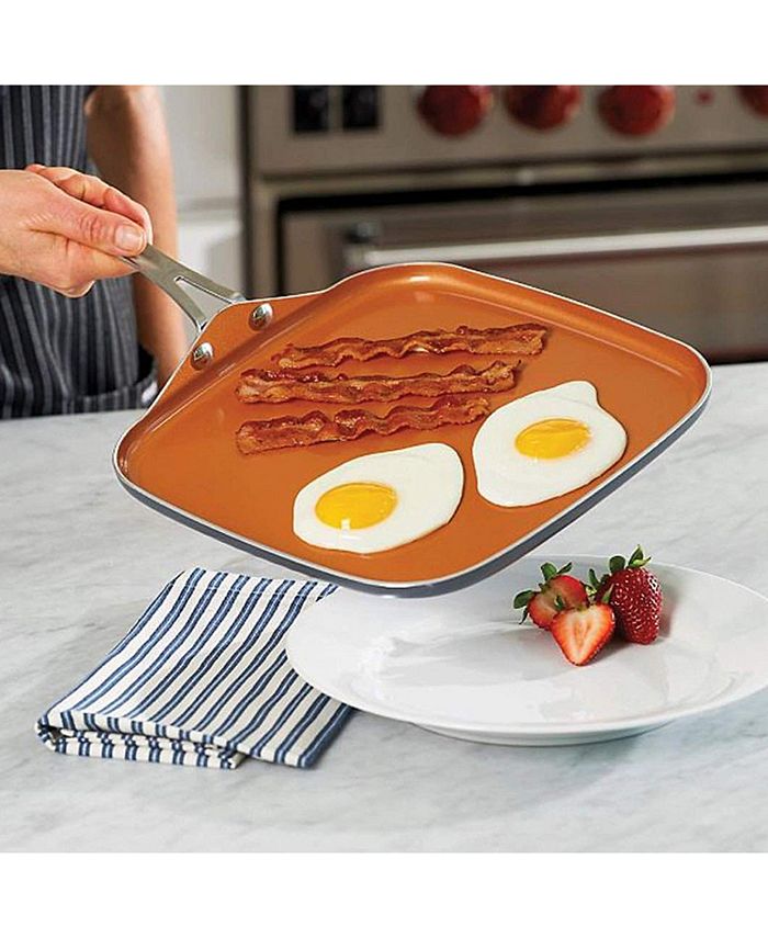 Gotham Steel 10.5" Ti-Cerama Nonstick Griddle Pan - Macy's