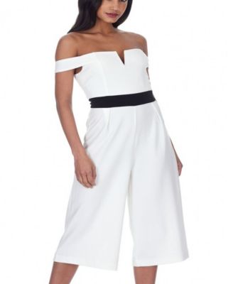 AX Paris Women's Culotte Jumpsuit - Macy's
