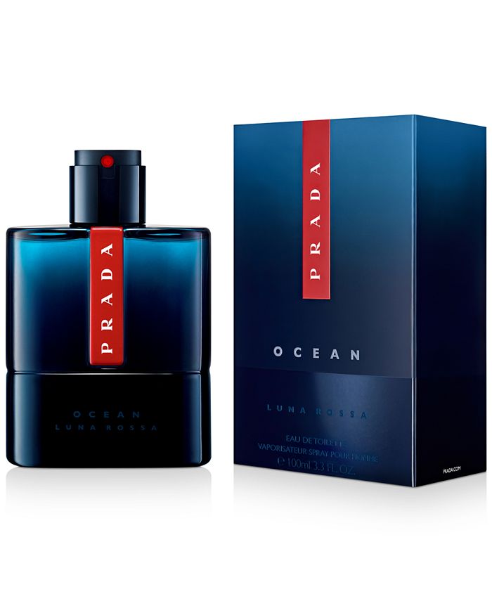 Prada Luna Rossa OCEAN Eau de Toilette Spray, 3.3-oz. & Reviews - Cologne - Beauty - Macy's