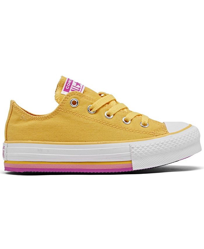 Converse Big Girls EVA Platform Casual Sneakers from Finish Line - Macy's