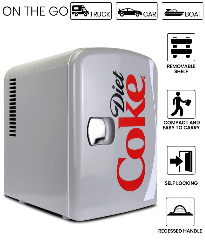 Koolatron Coca-Cola Coke Zero 4L Portable Cooler or Warmer - Macy's