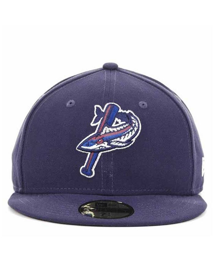 New Era Pensacola Blue Wahoos MLB 59FIFTY Cap - Macy's