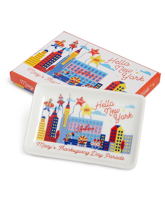 Rosanna Macy's Thanksgiving Day 2021 Rectangular Tray, Created for Macy ...